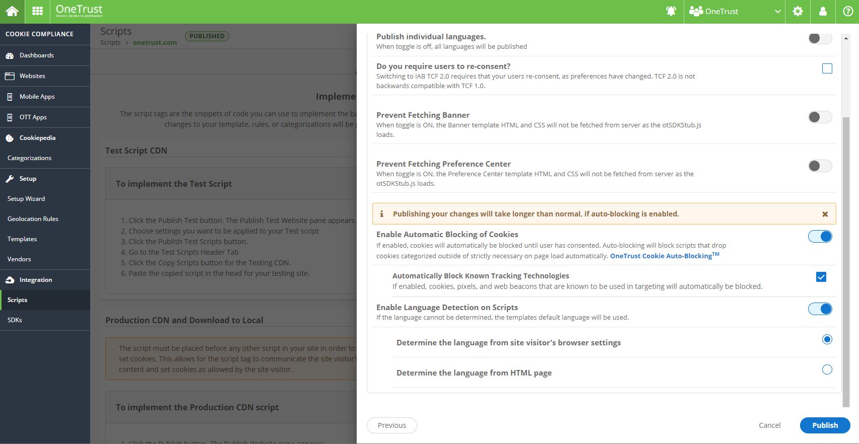 Introducing Onetrust Zero Code Cookie Auto Blocking Blog Onetrust